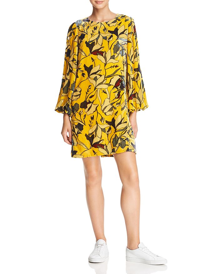 FRENCH CONNECTION Aventine Velvet Shift Dress | Bloomingdale's