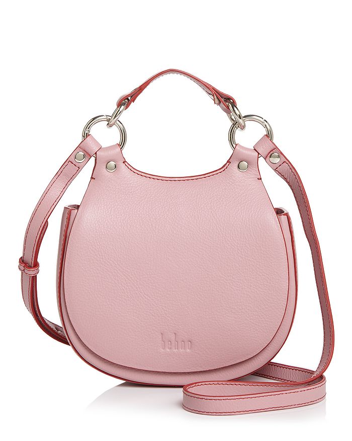 Behno Tilda Mini Leather Crossbody Saddle Bag | Bloomingdale's