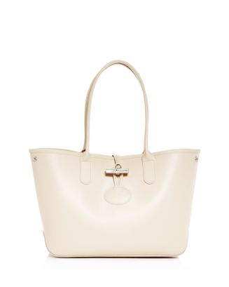 Longchamp Roseau Small Leather Tote | Bloomingdale's