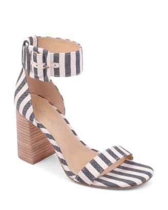 Splendid Women's Siri Striped Chunky Heel Sandals | Bloomingdale's