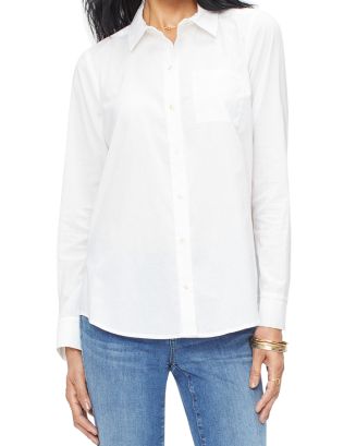 NYDJ City A-line Cotton Shirt | Bloomingdale's