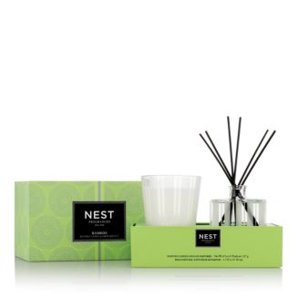 NEST Fragrances Bamboo Petite Candle & Diffuser Set | Bloomingdale's