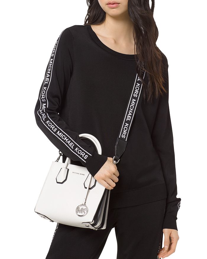 MICHAEL Michael Kors Logo Sleeve Sweatshirt | Bloomingdale's
