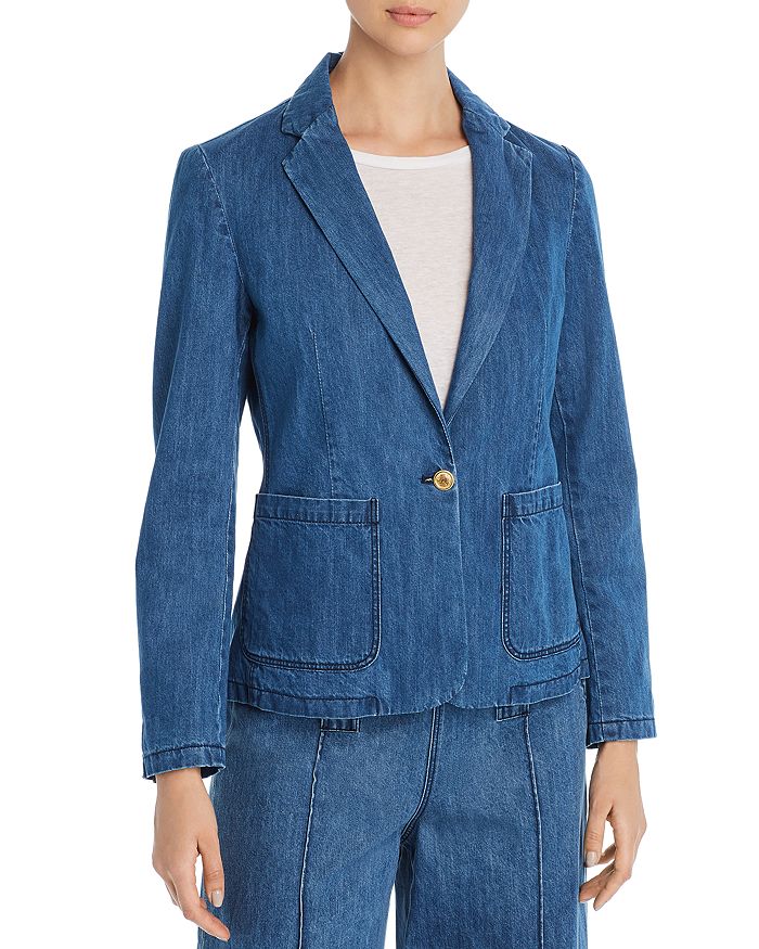 MKT Studio Vaya Westside Denim Blazer | Bloomingdale's