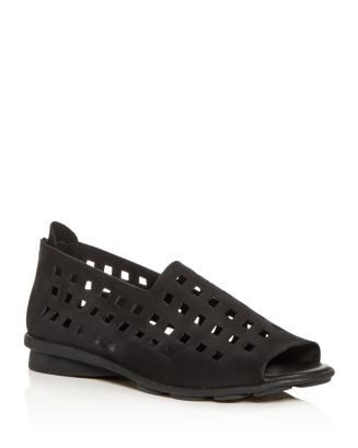 Arche Women's Drick Perforated Open-Toe Flats | Bloomingdale's