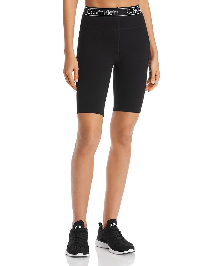 Calvin Klein Logo-Waist Bike Shorts | Bloomingdale's