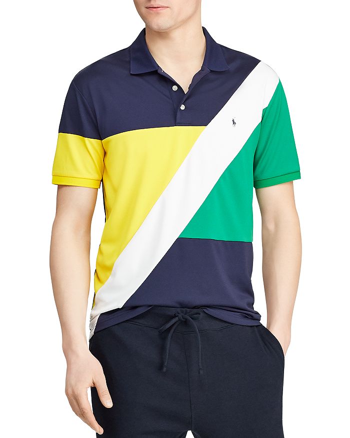 Polo Ralph Lauren Color-Block Piqué Classic Fit Polo Shirt | Bloomingdale's