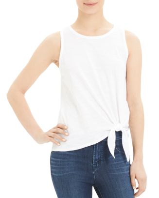 Theory Tie-Front Tank | Bloomingdale's Women