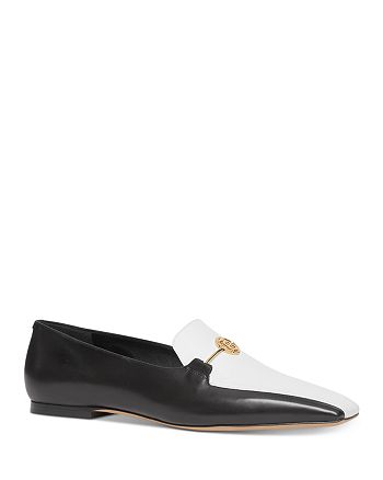 Burberry Women's Color-Block Square Toe Loafers | Bloomingdale's