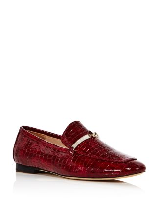 kate spade new york Women's Lana Croc-Embossed Loafers | Bloomingdale's