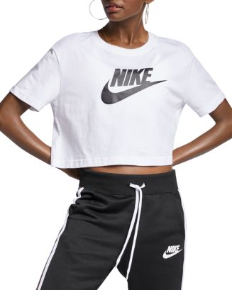 Nike Essential Cropped Logo Tee | Bloomingdale's