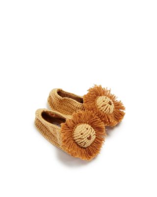 Albetta Kids' Boys' Crochet Lion Booties - Baby In Brown | ModeSens