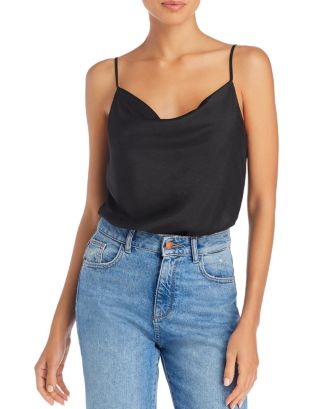 WAYF Giselle Cowl Neck Bodysuit | Bloomingdale's Women