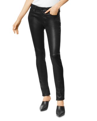 Habitual Cressa High Rise Skinny Jeans in Black Coating | Bloomingdale's