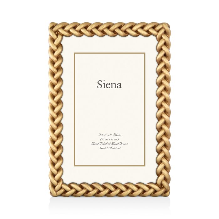 Siena Golden Braid Frame, 5" x 7" | Bloomingdale's