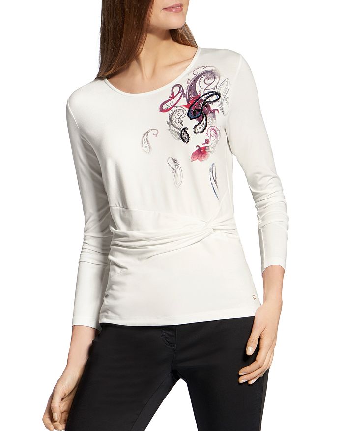 BASLER Placed-Paisley Top | Bloomingdale's