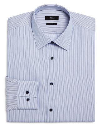 BOSS Jano Striped Slim Fit Dress Shirt | Bloomingdale's