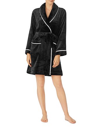 kate spade new york Fleece Short Robe | Bloomingdale's