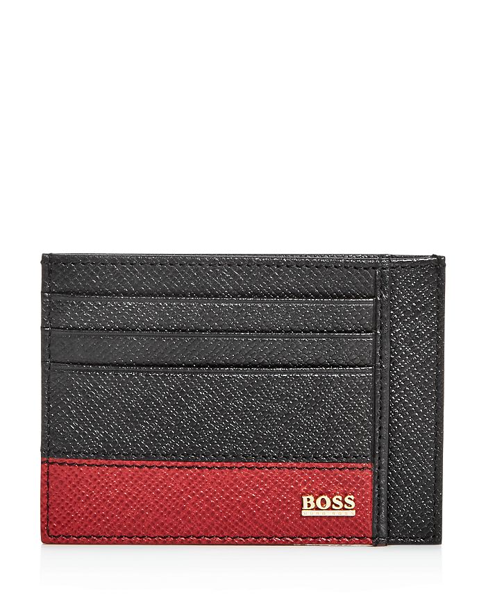 BOSS Hugo Boss Men's Signature Card Case | Bloomingdale's