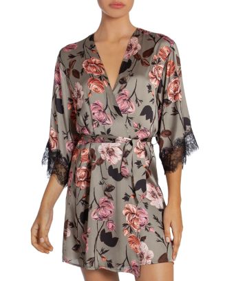 Midnight Bakery Floral Print Wrap Robe | Bloomingdale's