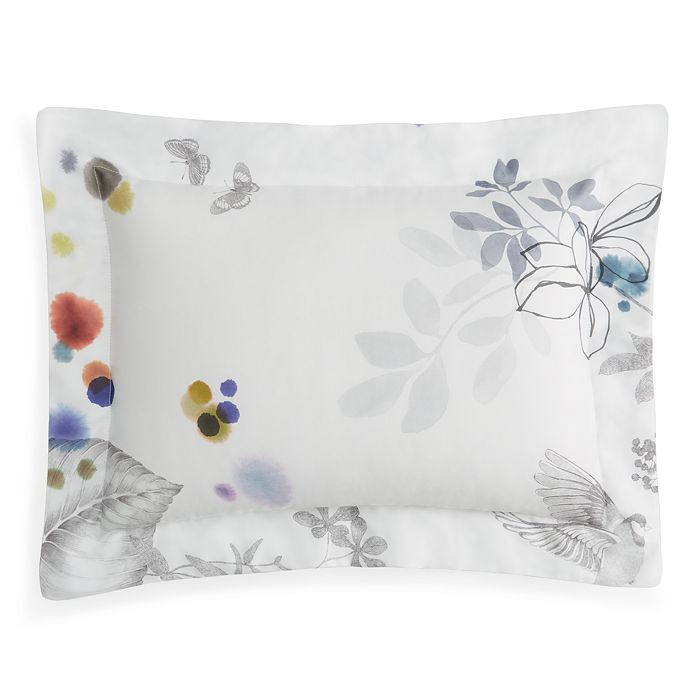 Schlossberg Kalea Blanc Flanged Boudoir Sham | Bloomingdale's