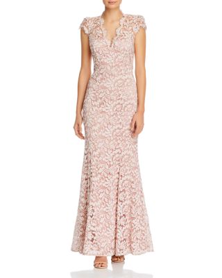 Click here for Eliza J Scalloped-Edge Lace Gown - Exclusive prices
