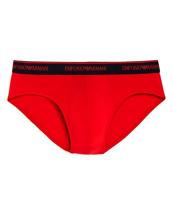 Armani Armani Essential Microfiber Briefs | Bloomingdale's