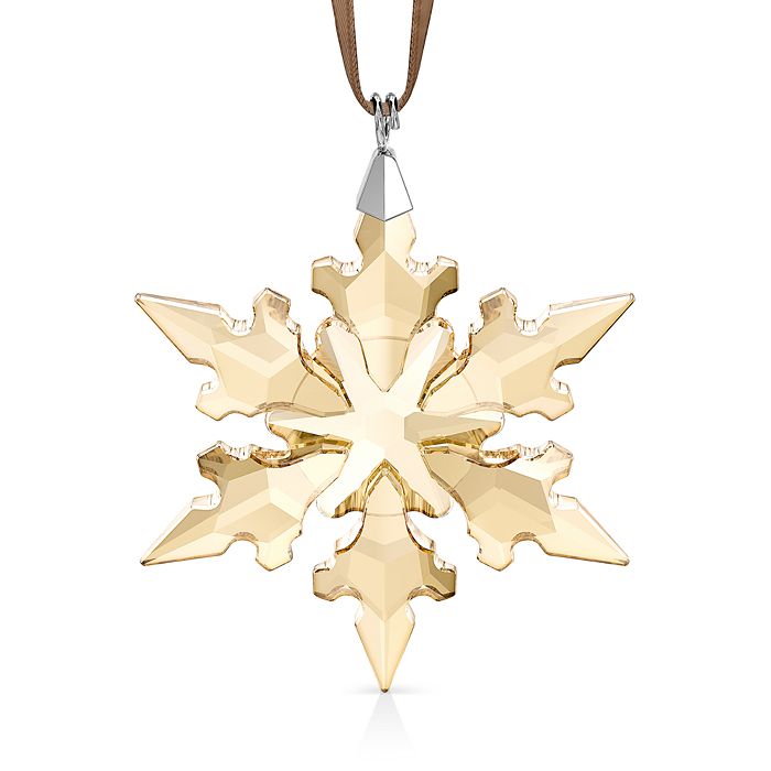 Swarovski Annual Edition Festive Ornament 2020, Small In Gold | ModeSens