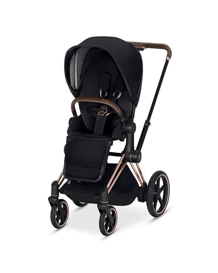Cybex ePriam Electronic Assist Stroller with Rose Gold Frame ...