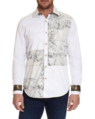 Robert Graham Gabbay Evolution Limited Edition Cotton Embroidered ...