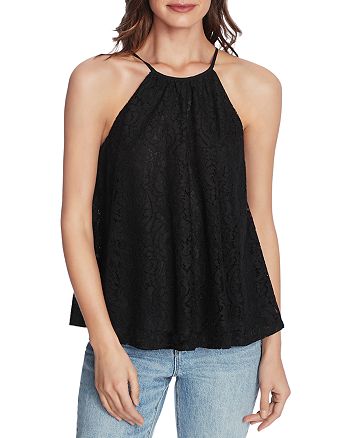 1.STATE Lace Halter Neck Top | Bloomingdale's