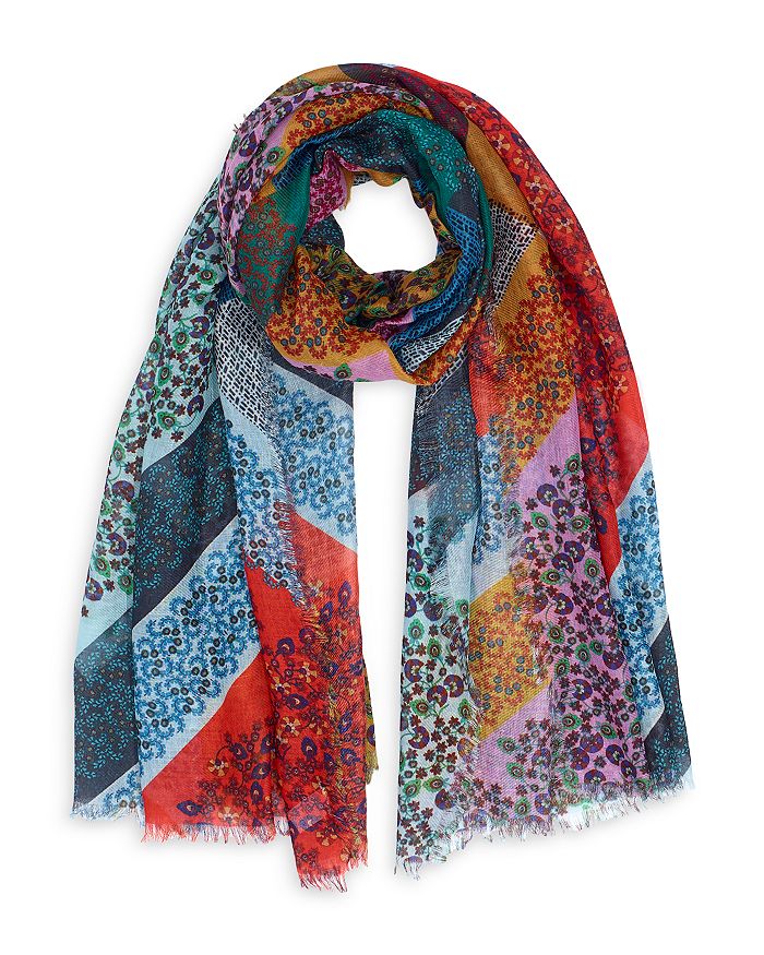 Echo Ditsy Patchwork Wrap | Bloomingdale's