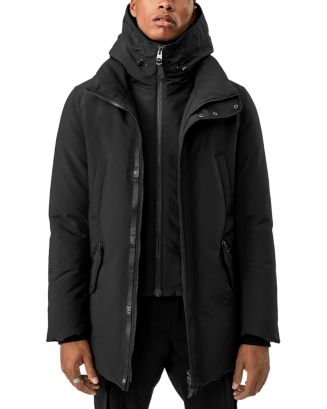 Mackage Edward 2-in-1 Down Coat with Removable Hooded Bib | Bloomingdale's