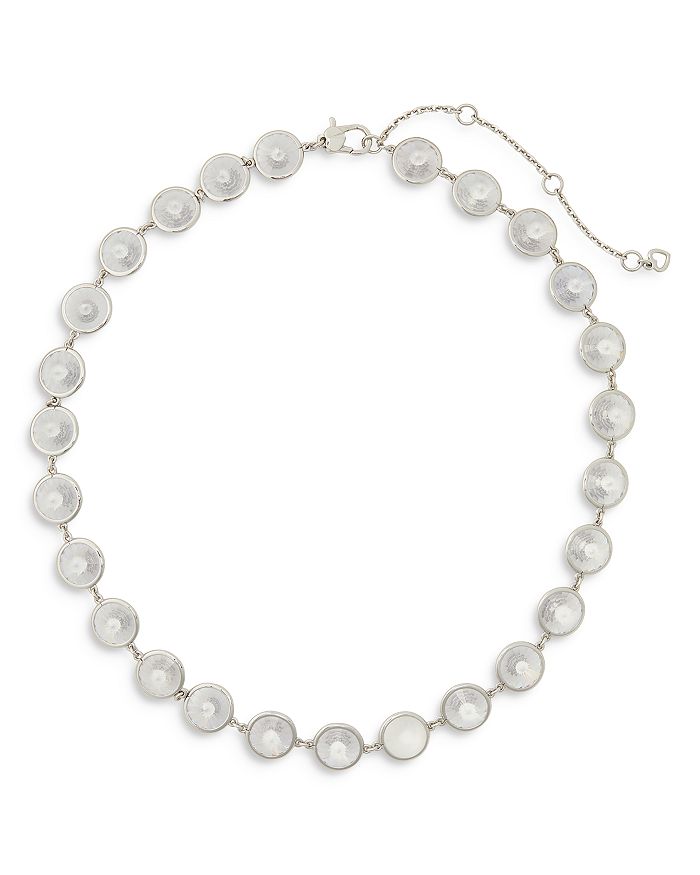 kate spade new york Crystal Collar Necklace, 16" | Bloomingdale's