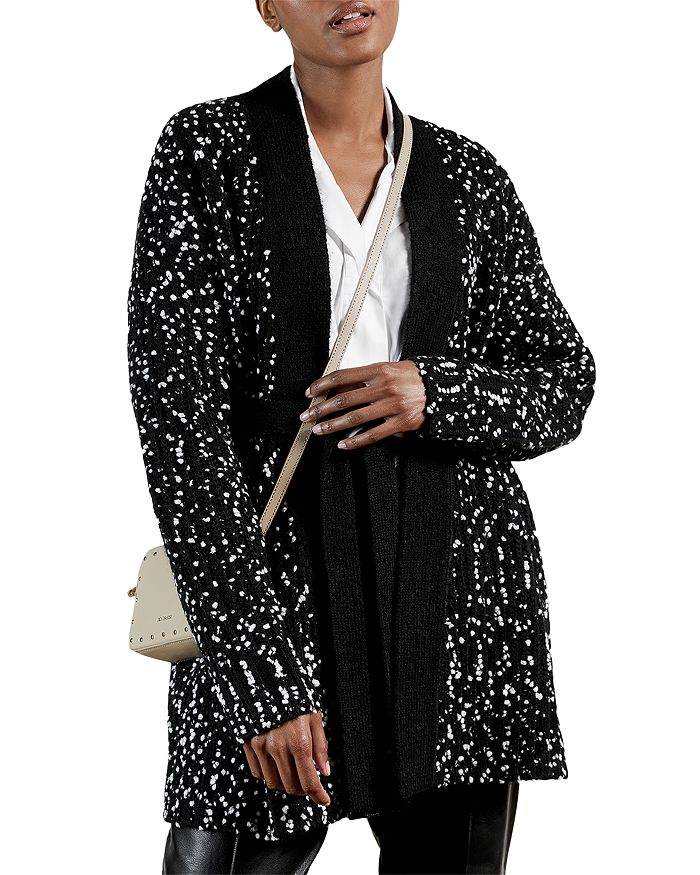 Ted Baker Marled Open Front Cardigan | Bloomingdale's