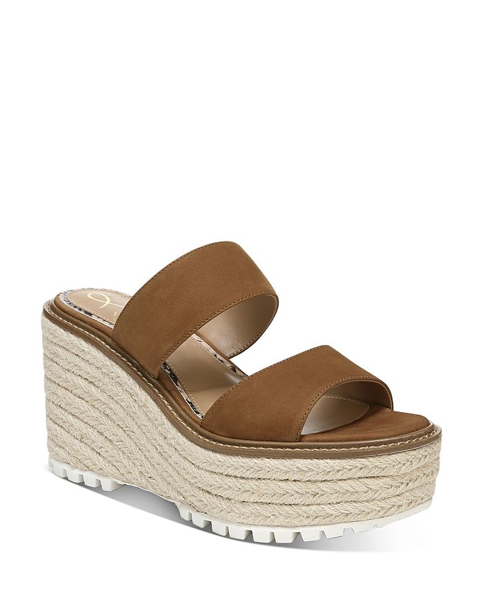 Sam Edelman Women's Luca Espadrille Platform Wedge Sandals | Bloomingdale's