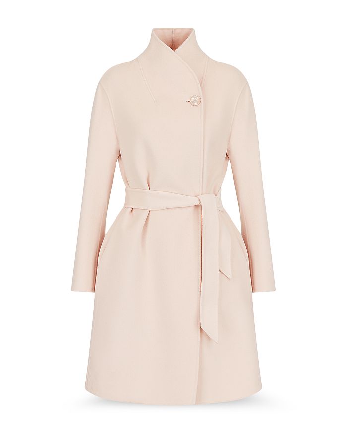 Emporio Armani Wool Blend Coat | Bloomingdale's