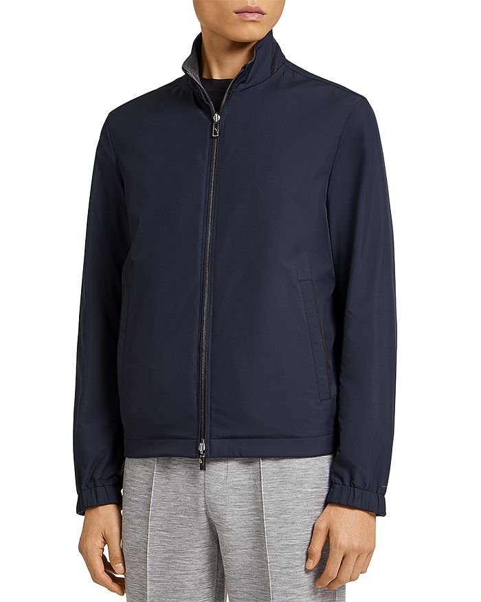 Zegna Ermenegildo Microfiber Reversible Jacket | Bloomingdale's