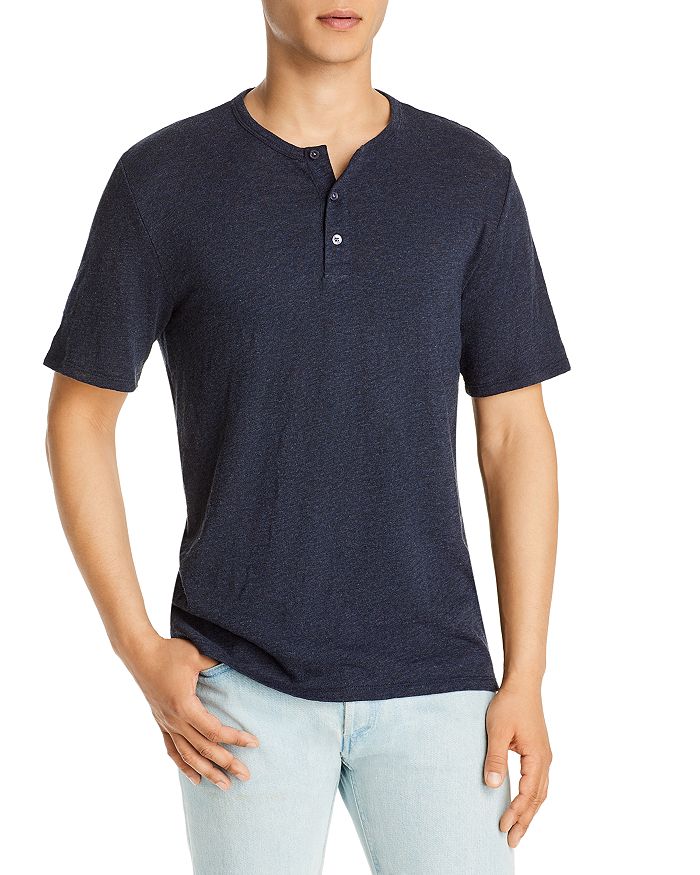 Vince Slim Fit Coastal Henley | Bloomingdale's
