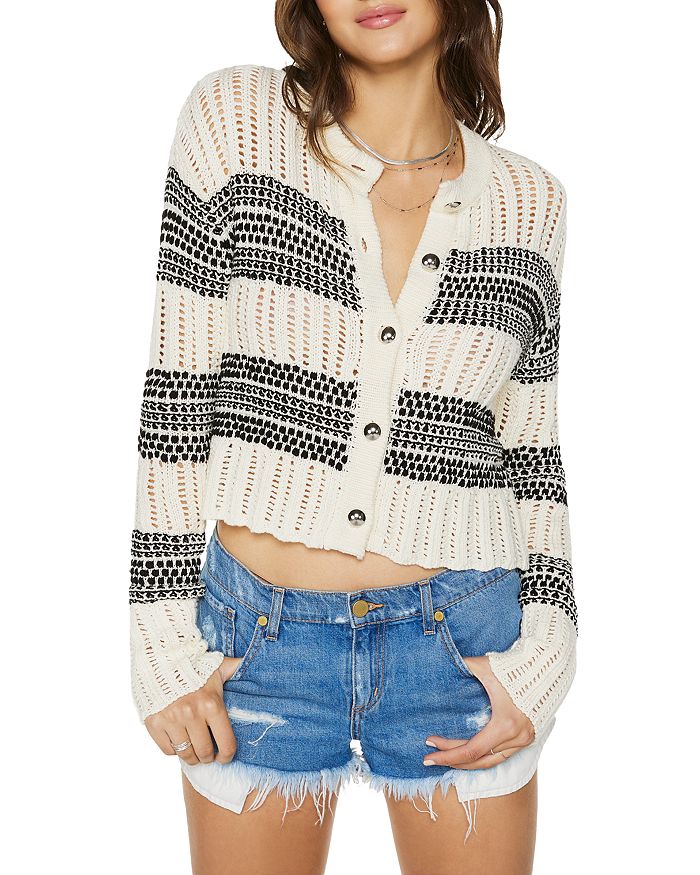 Ramy Brook Sarah Striped Cardigan | Bloomingdale's