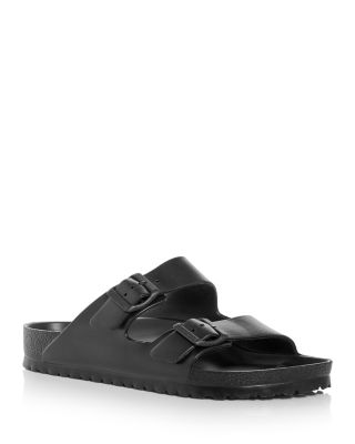Birkenstock Mens Arizona Essentials Eva Two-Strap Sandals from Finish Line - Black