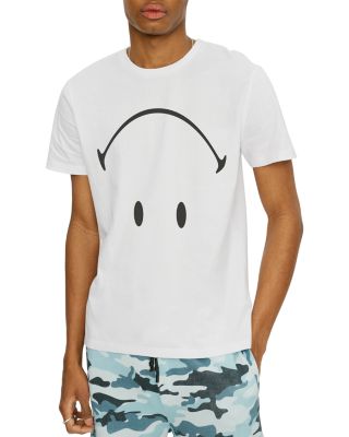 Eleven Paris Inverted Smiley Face Graphic Tee | Bloomingdale's