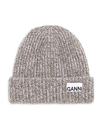 GANNI Rib Knit Beanie | Bloomingdale's