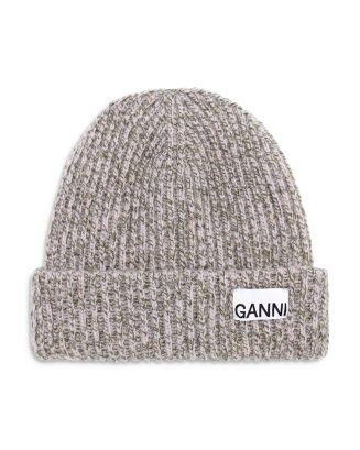 GANNI Rib Knit Beanie | Bloomingdale's