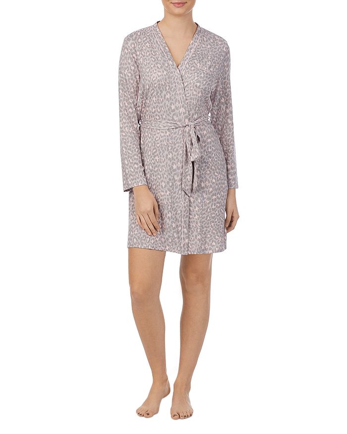 kate spade new york Leopard Wrap Robe | Bloomingdale's