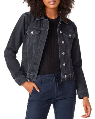 PAIGE Rowan Cropped Trucker Jacket | Bloomingdale's