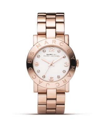 MARC JACOBS MARC BY "Amy" Bracelet Watch, 36mm | Bloomingdale's