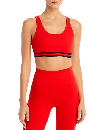Solid & Striped High Ribbed Sports Bra | Bloomingdale's