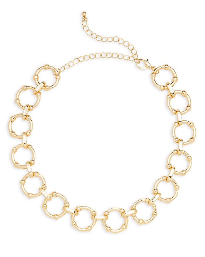 AQUA Chain Link Necklace, 13.5" | Bloomingdale's