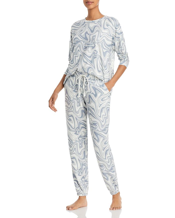 AQUA AQUA Happy Waves Pajama Set - 100% Exclusive | Bloomingdale's